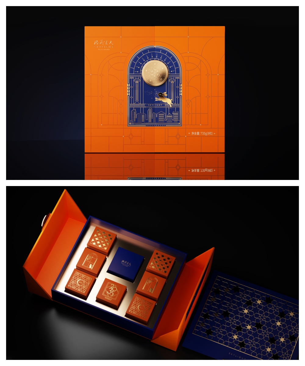 China Grand Skylight Mooncake Gift Box Set manufacturers and suppliers ...